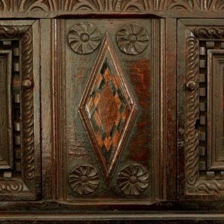 Oak Livery Cupboard - Mayflower Antiques