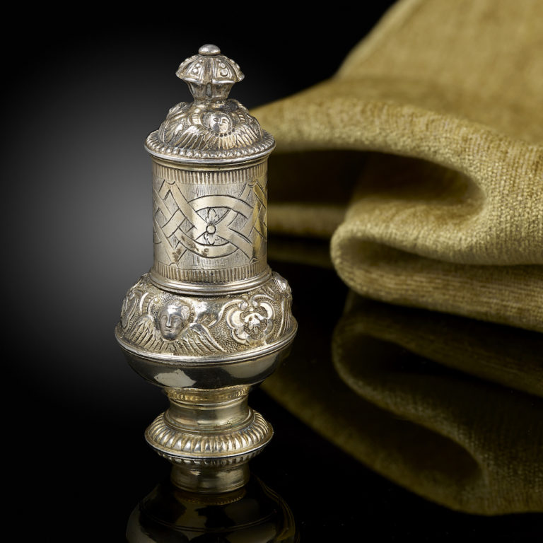 A 17th century Silver Gilt Pomander | Mayflower Antiques