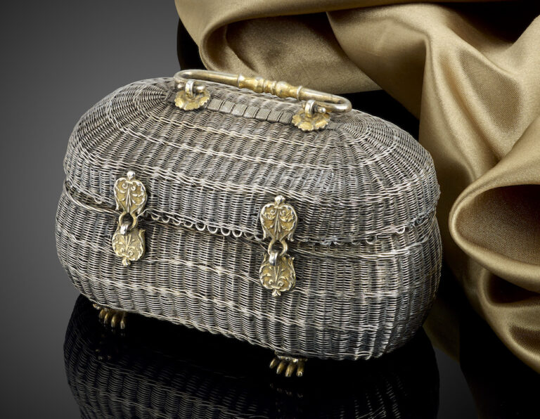 A Sri Lankan/Portuguese silver and parcel gilt box, c.1700 - Mayflower ...